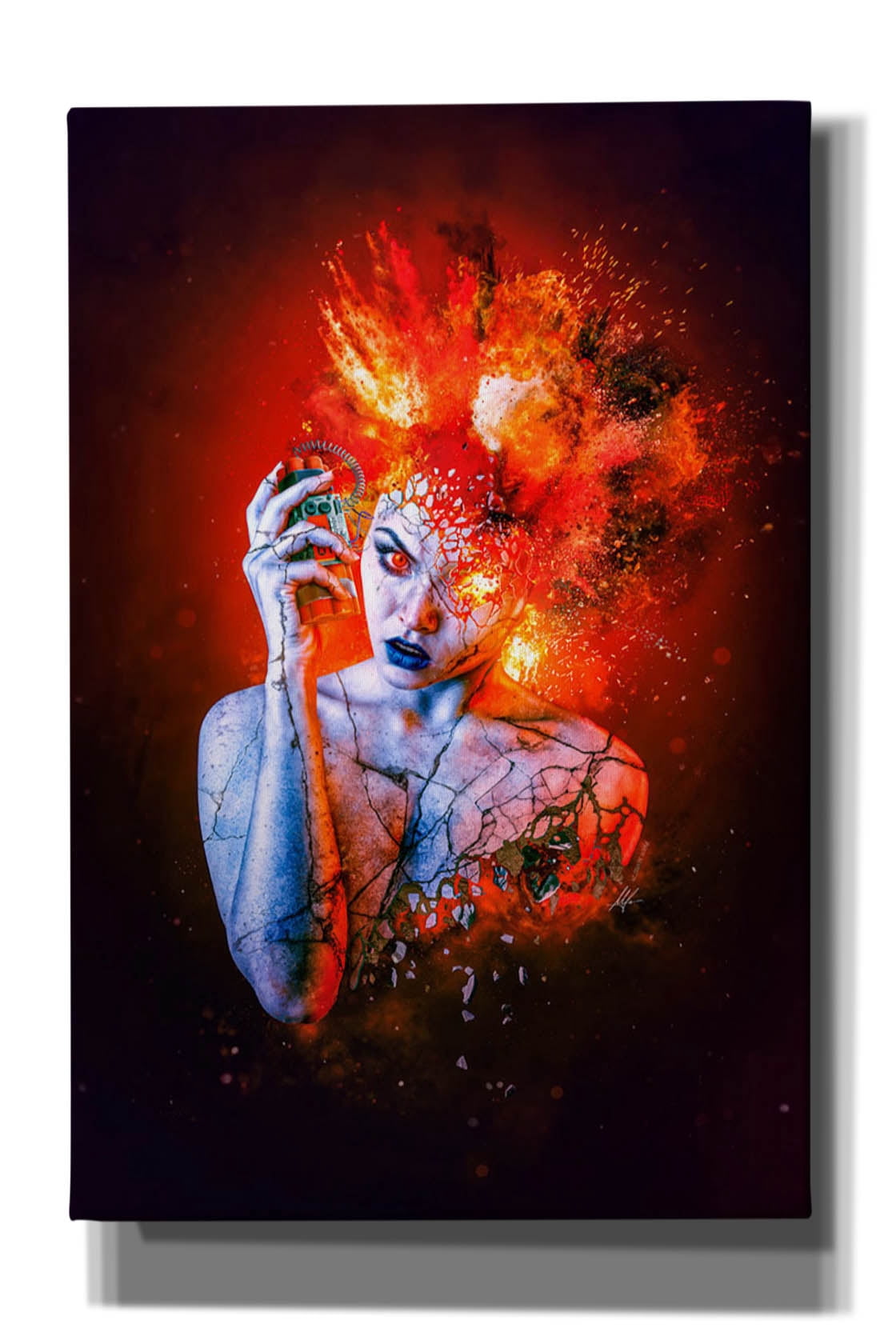 Epic Graffiti 'Wrath - Paradise Lost Seven Deadly Sins' by Mario ...
