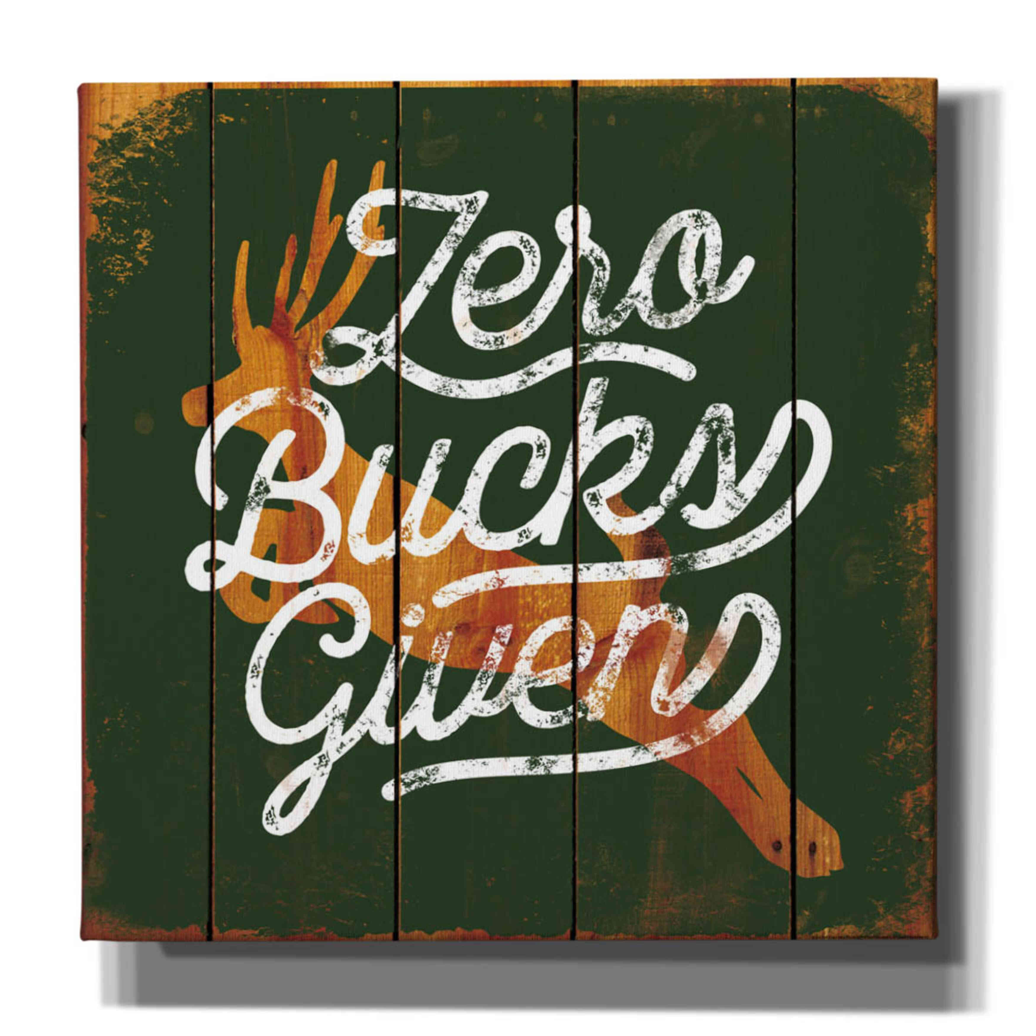 Epic Graffiti 'Zero Bucks' by JJ Brando, Canvas Wall Art, 37"x37 ...