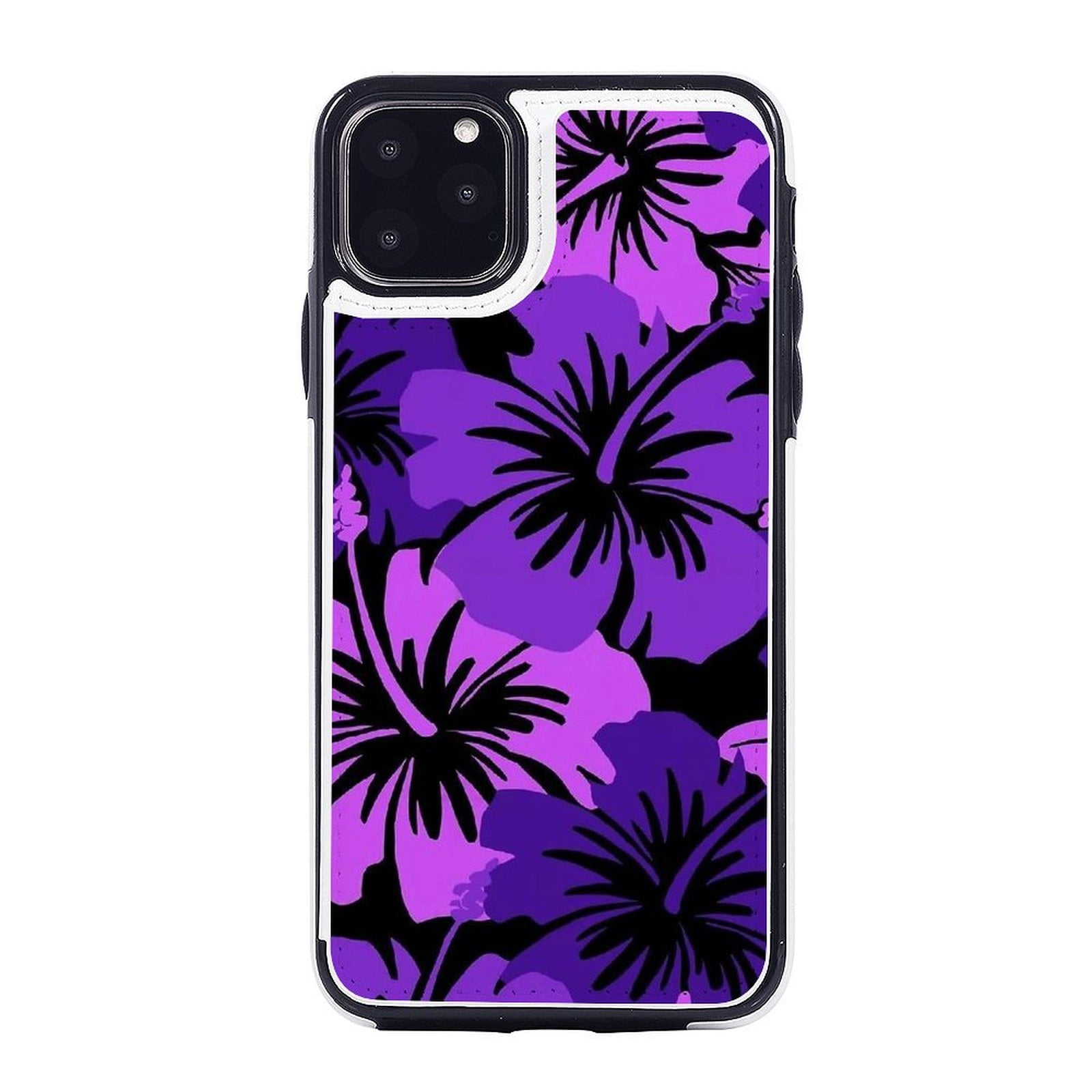 Epic Hibiscus Hawaiian Floral Aloha Leather Wallet Case for iPhone 16 15 14 13 12 11 Pro Max ...