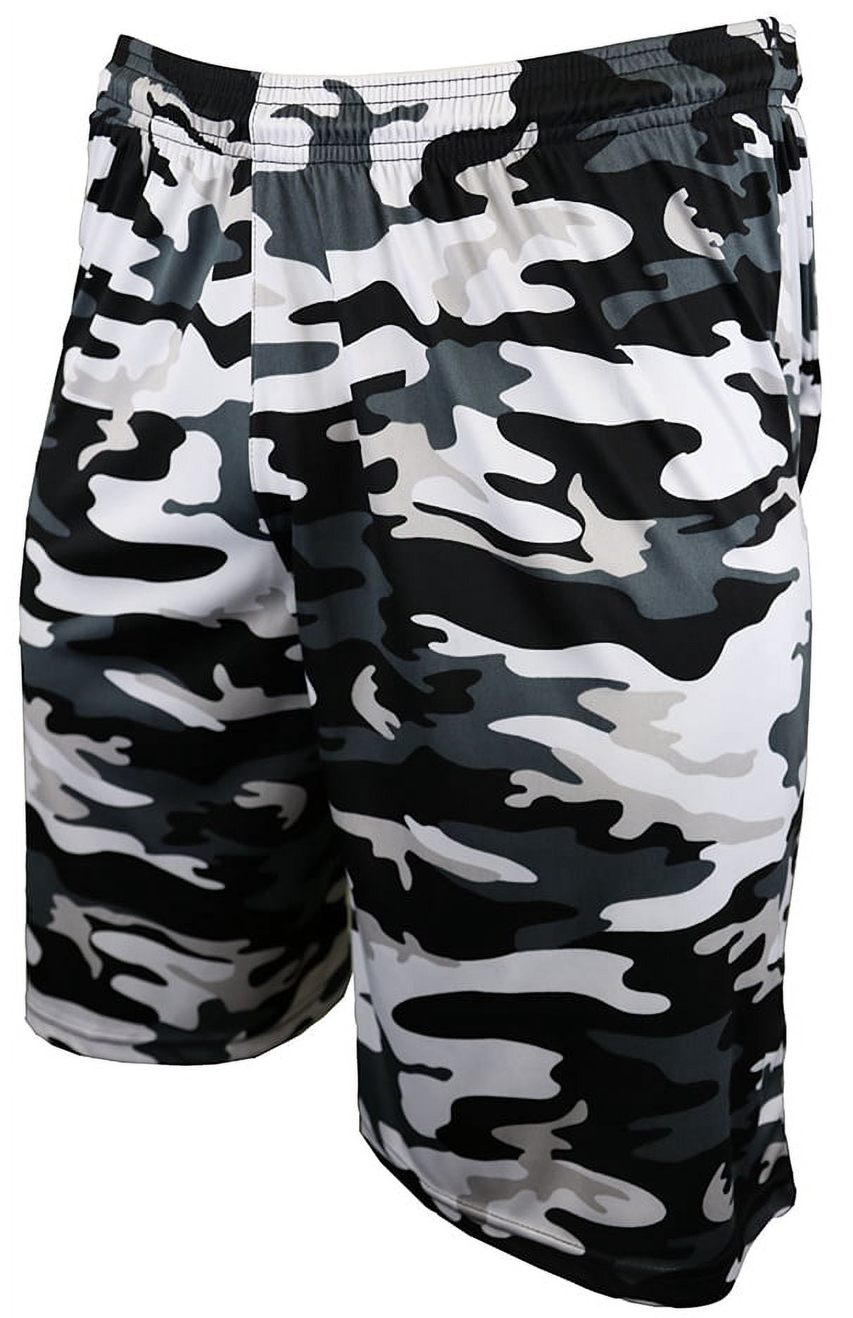 Epic Men's 9" & 6" Pro Blade Single Layer (Camo Print) Basketball ...