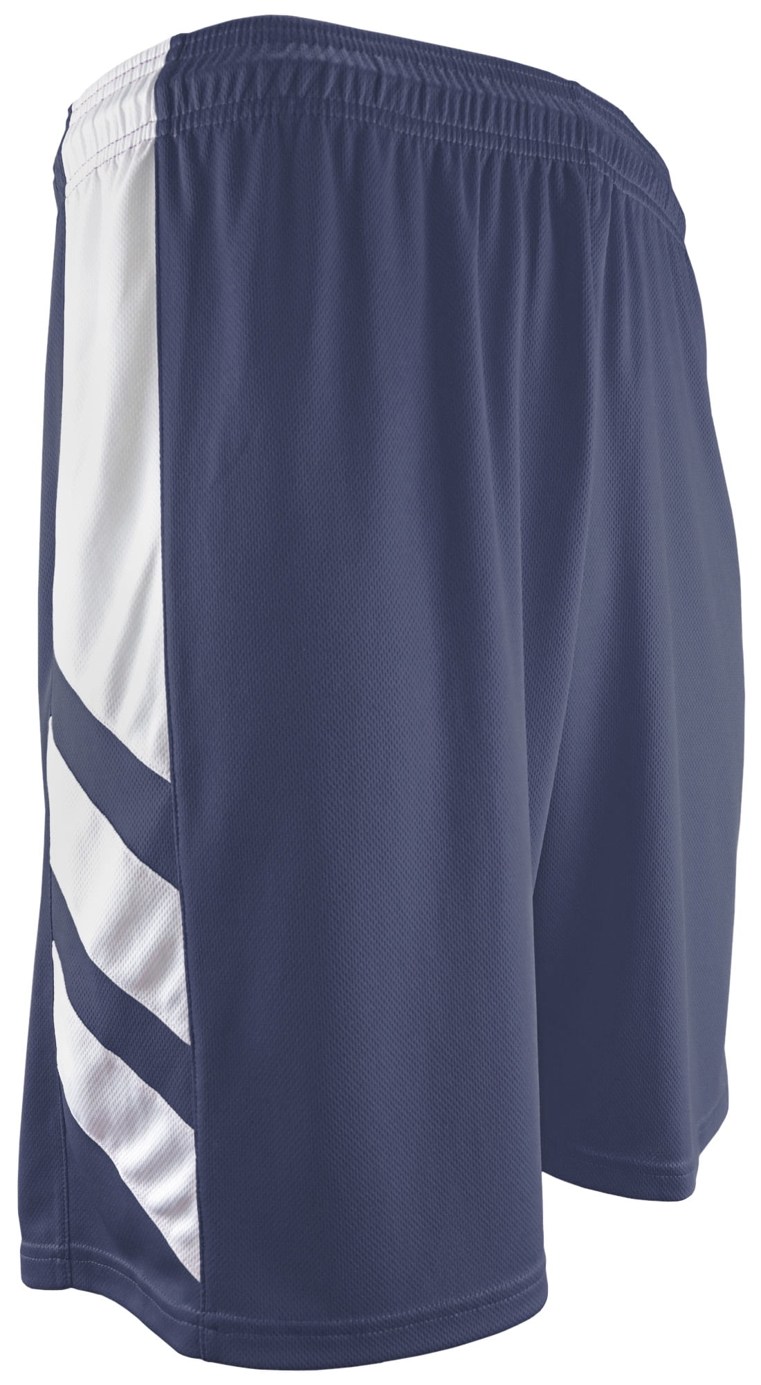 Epic Adult & Youth Game Basketball Shorts, 9" & 7" Inseam, Blue/White ...
