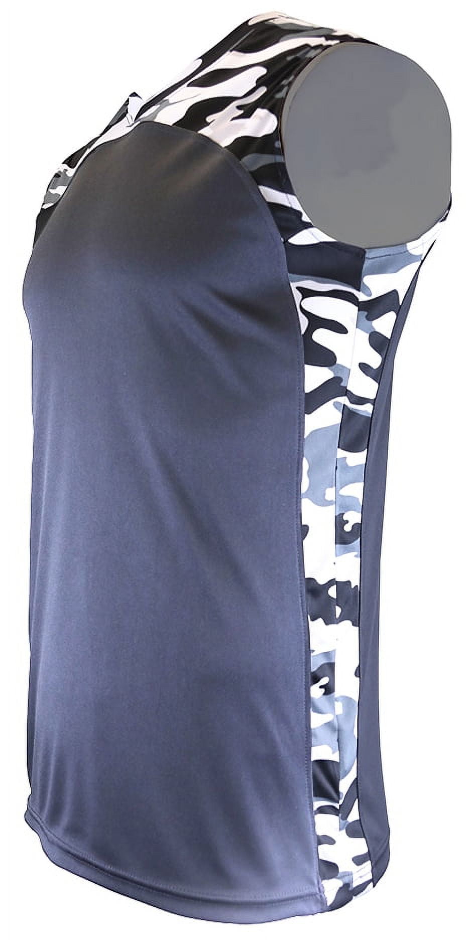 Epic Men's Single Layer Camo Basketball Jersey - Walmart.com