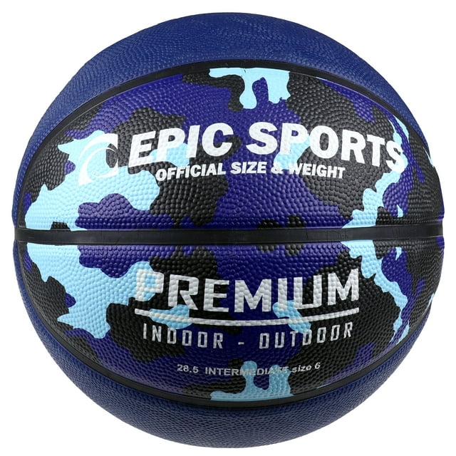 Epic Multi-Color Camo Premium Recreational Basketballs - Walmart.com