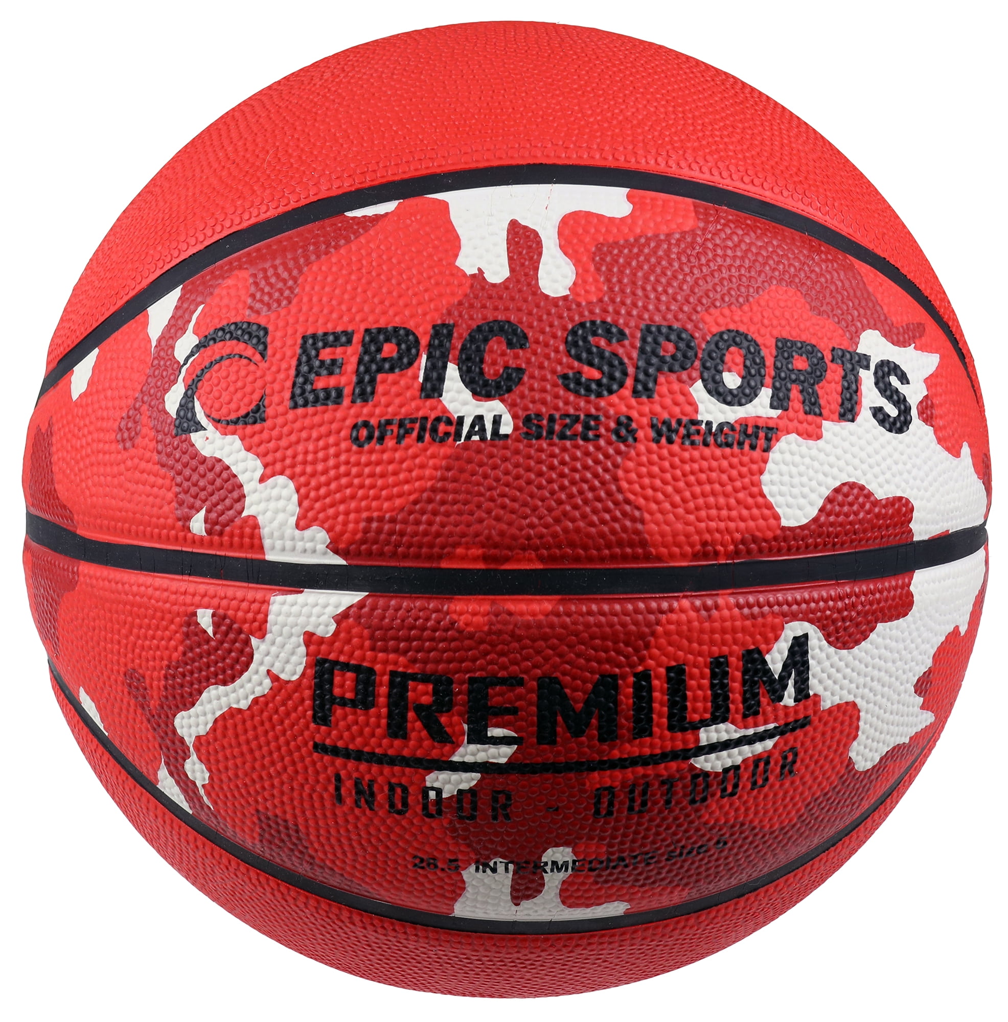 Epic Multi-Color Camo Premium Recreational Basketballs - Walmart.com