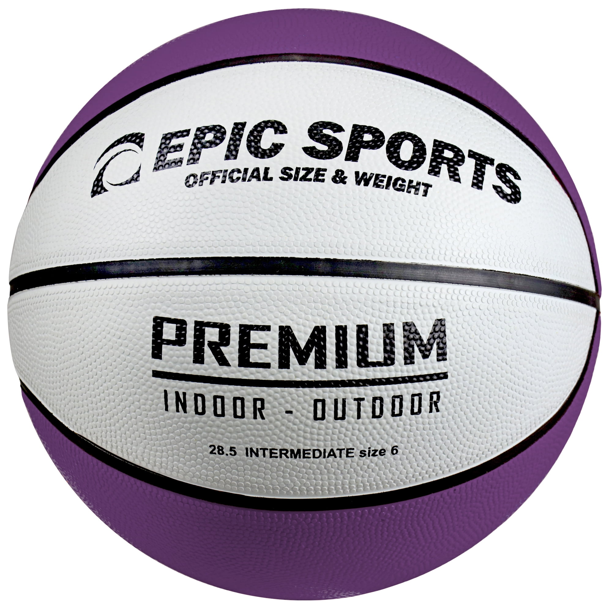 Epic Multi-Color Premium Rubber Recreational Basketballs - Walmart.com
