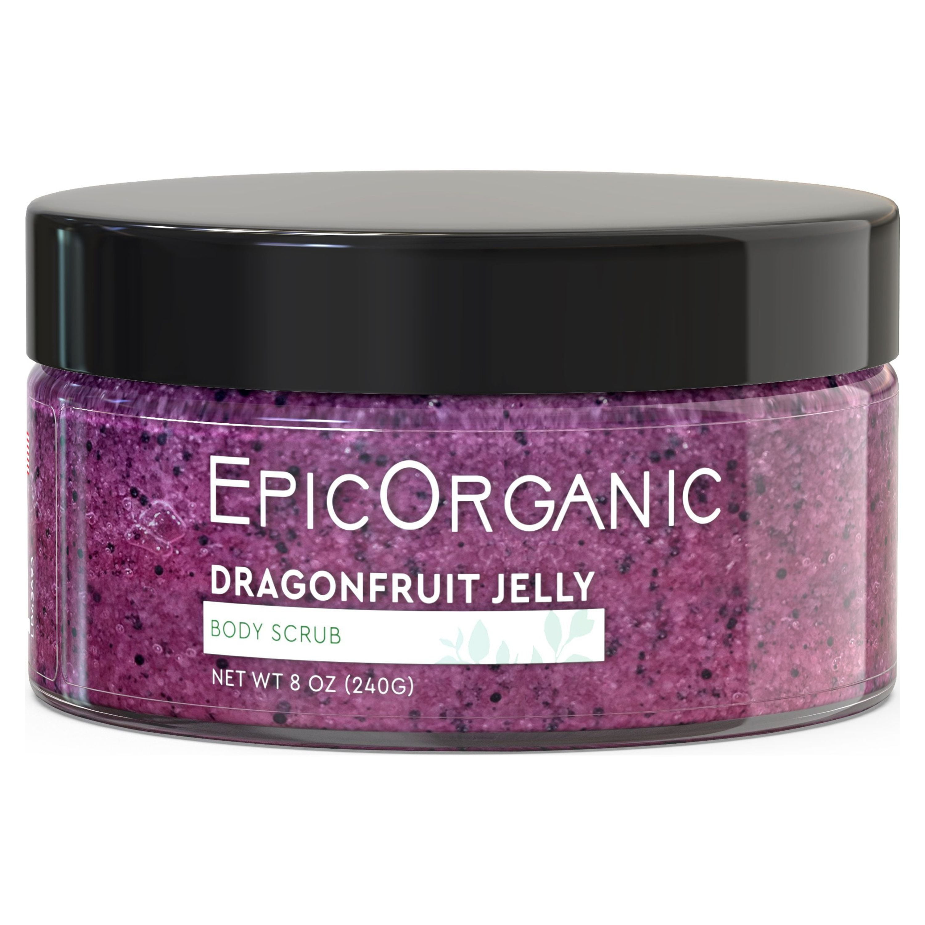 Epic Organic Dragon Fruit Jelly Body Scrub (8 oz) - Walmart.com
