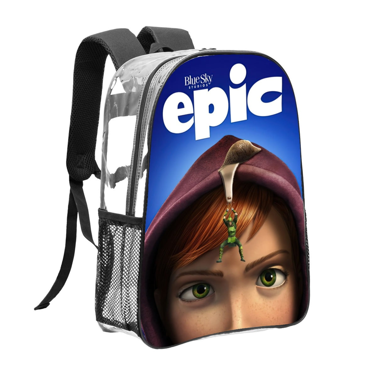 Epic Pattern Transparent Backpack Lightweight And fashionable ...