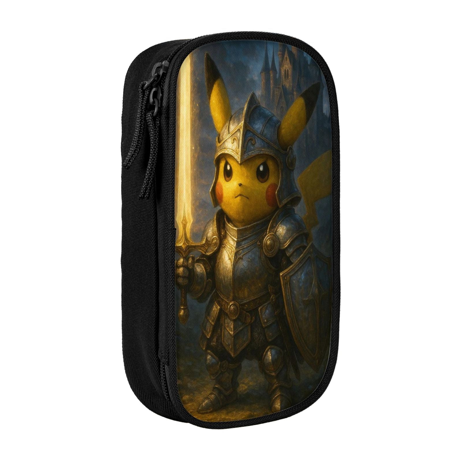 Epic Pokemon Knight Pikachu In Shining Armor Pencil Case,Big Capacity ...