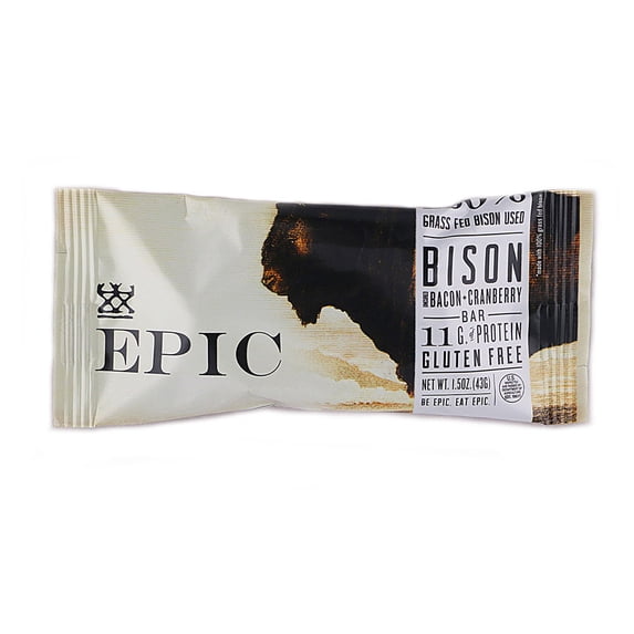 Epic Provisions Bison Bacon Cranberry Bar - Walmart.com