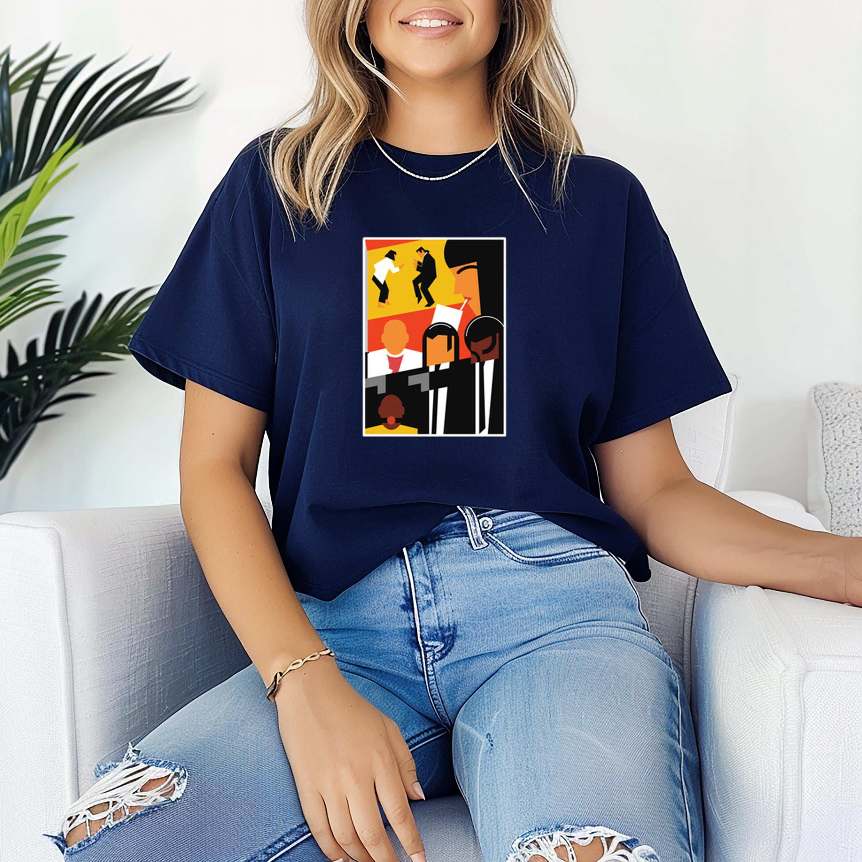 Epic Pulp Funny Tarantino Movie Fiction Retro Film Fun Unisex T-Shirt ...