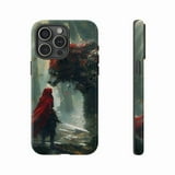 Epic Scene of a Red Warrior Bear Guard Graphic Case for iPhone 11,12,13 ...