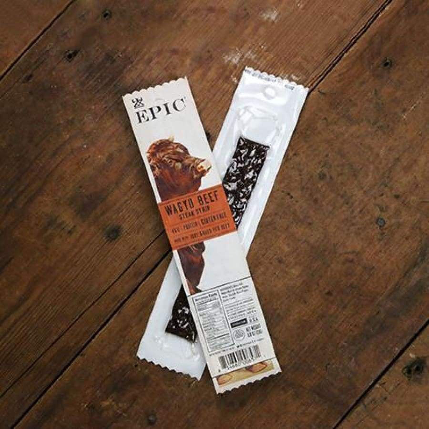 Epic Snack Strips - Wagyu Beef Steak (6-Pack) - Walmart.com