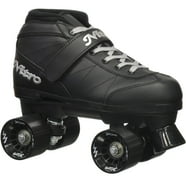 Chicago Mens’ Bullet Speed Skates Black Classic Quad Roller Skate, Size ...