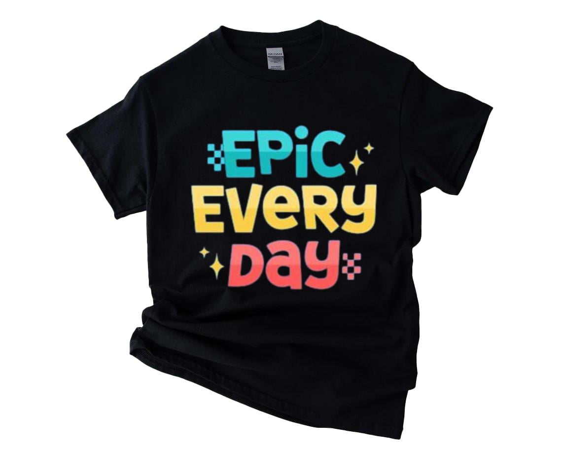Epic Tee by Tip Top Tee's Universal Graphic for Fun and Confidence, for men & women, up to size ...