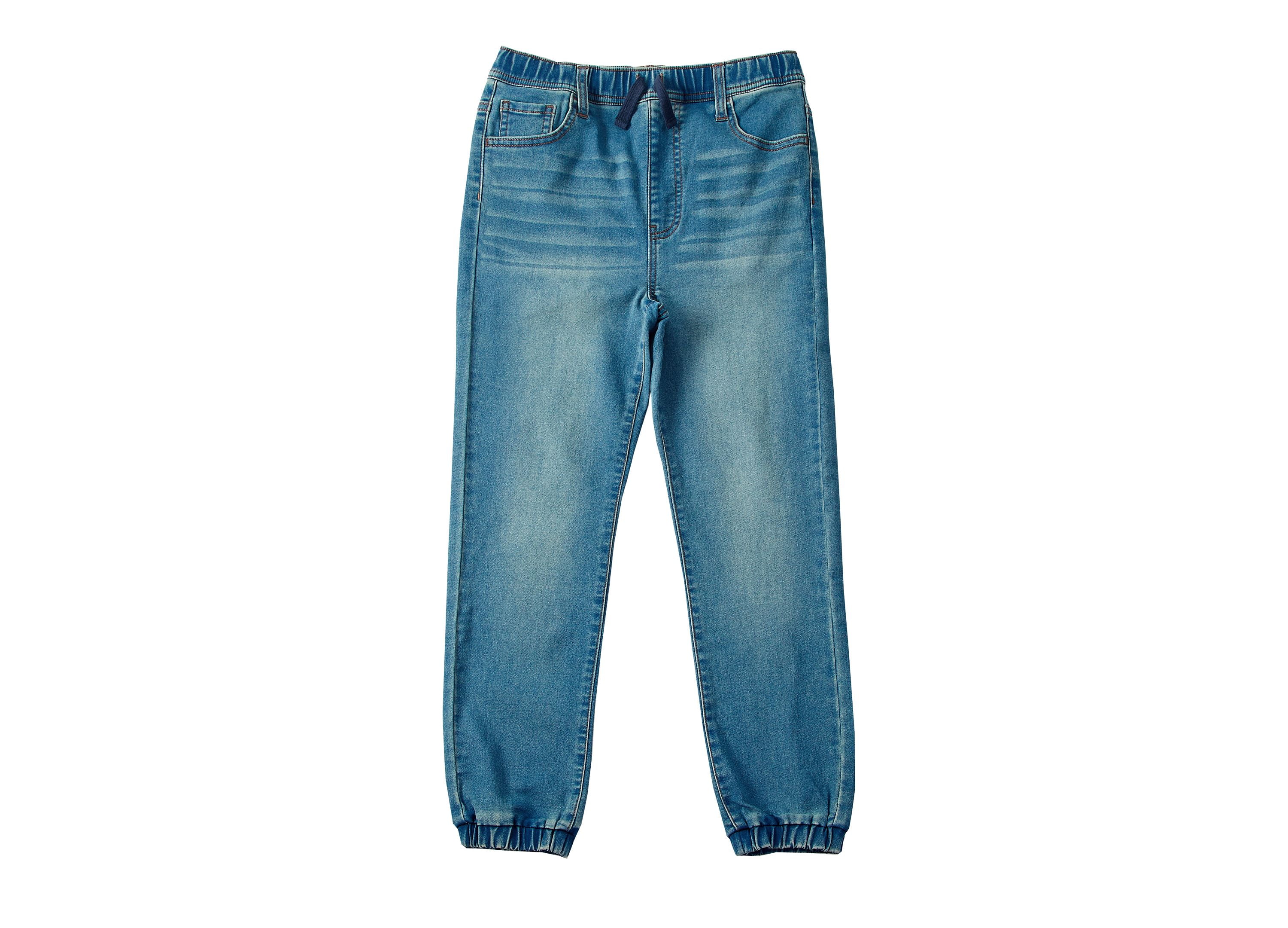 Epic Threads Big Boys Denim Joggers Leonard Wash 18-20 - Walmart.com