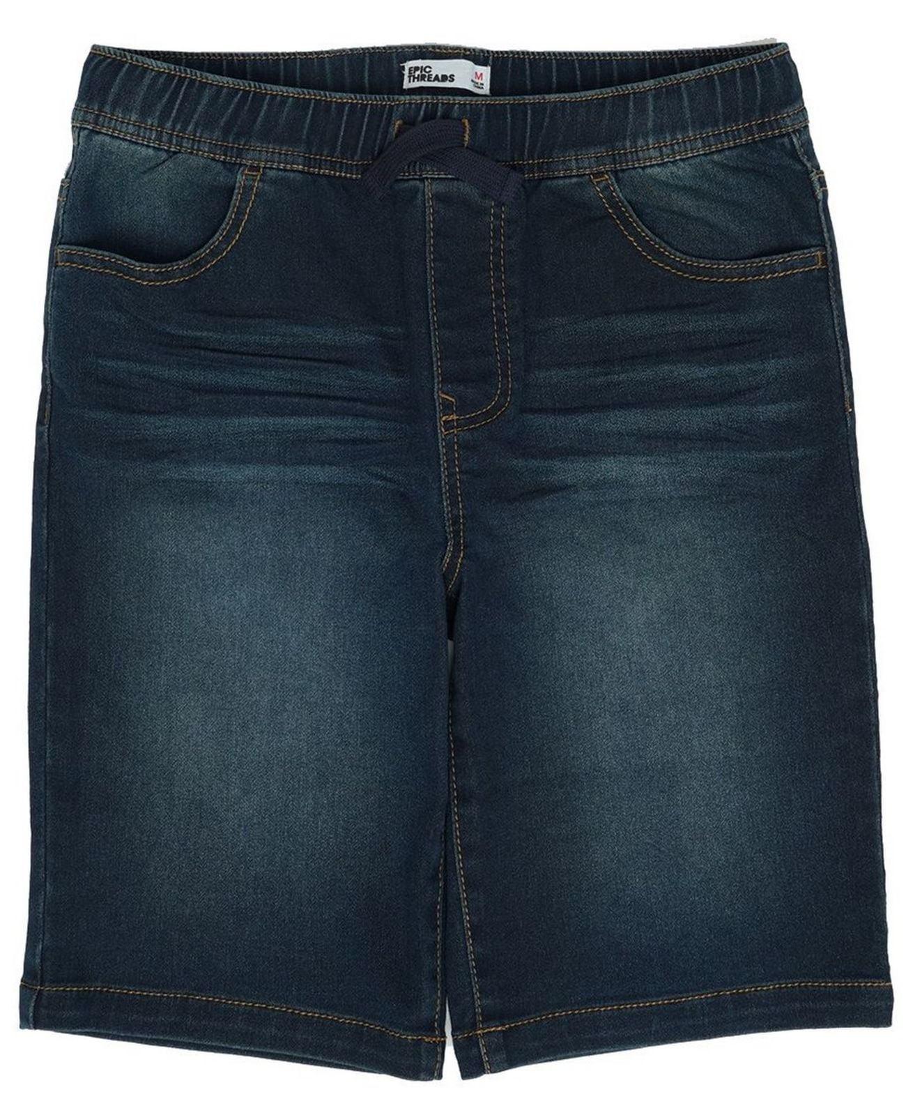 Epic Threads Big Boys Drawstring Waist Dalton Denim Shorts - Walmart.com