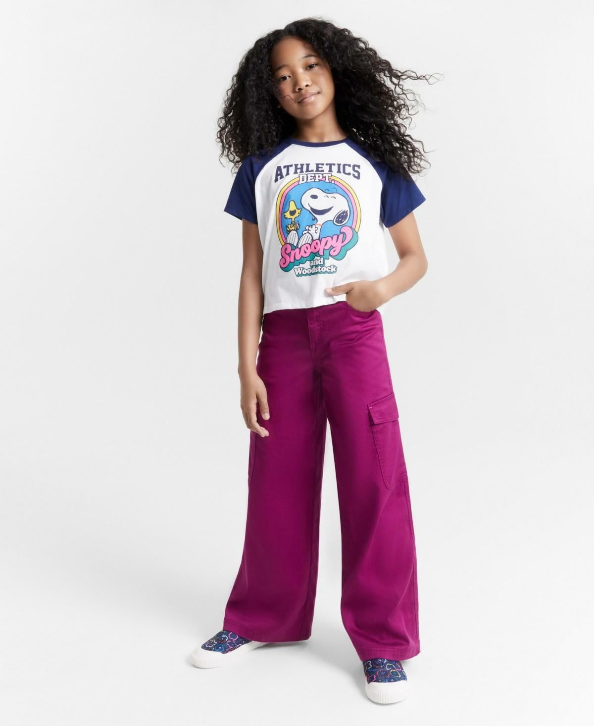 Epic Threads Girls Snoopy Graphic T-Shirt, Created for Macy's ...