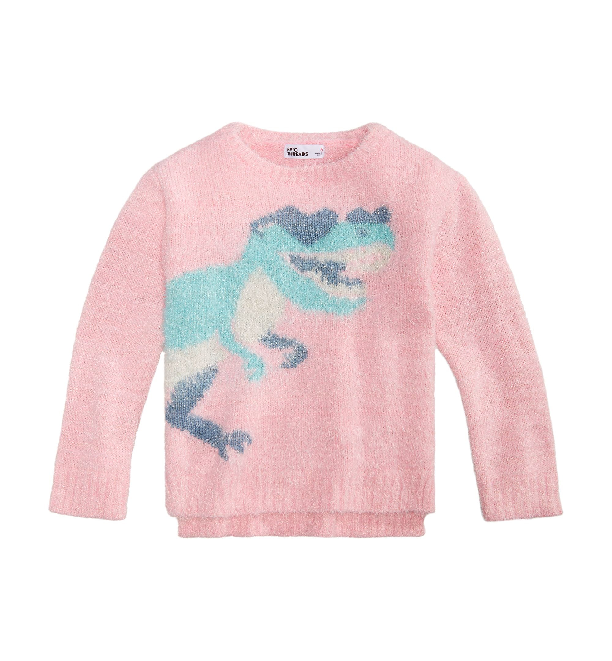 Epic Threads Toddler Girls Sweater Blue 3T REG - Walmart.com