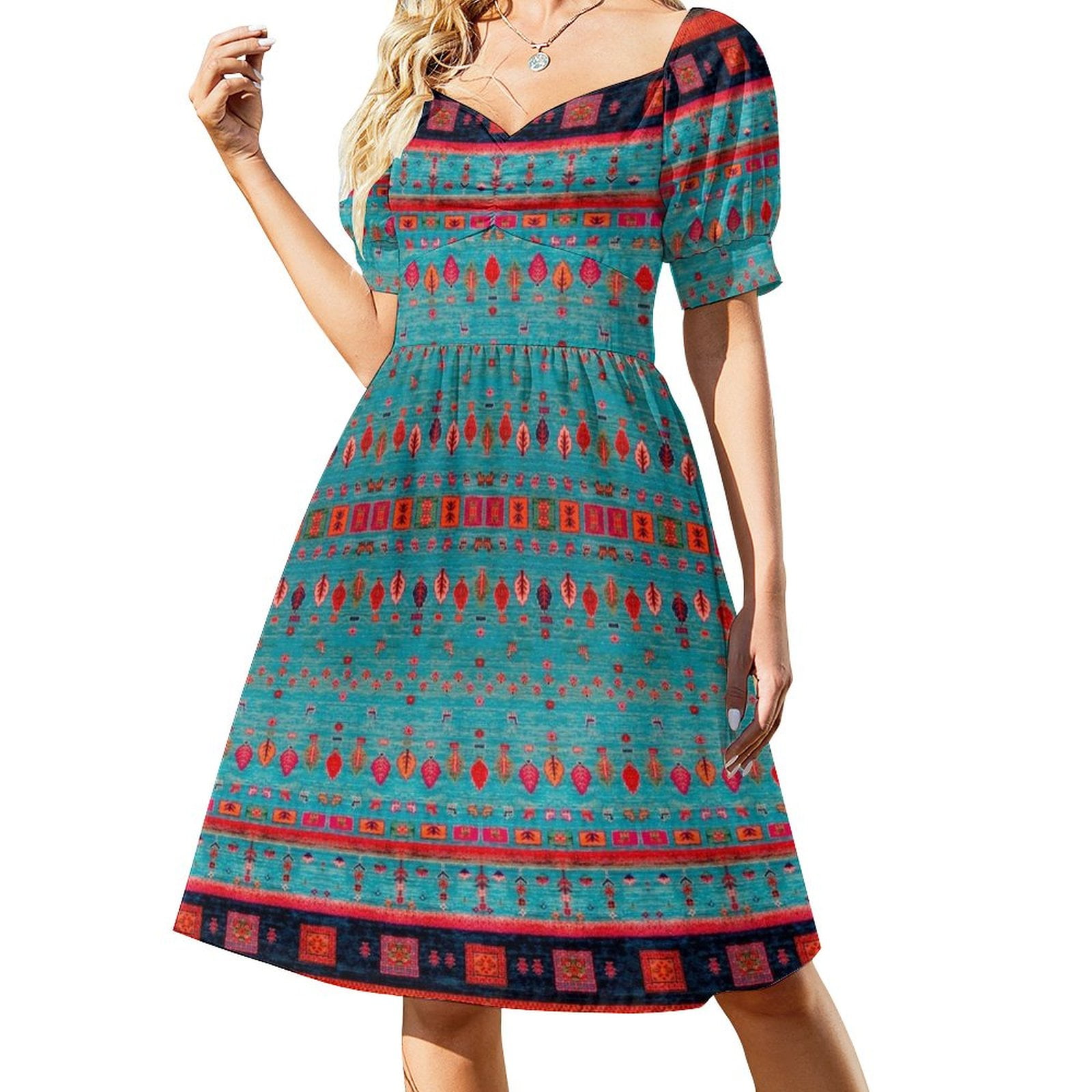 Epic Traditional Moroccan Calm Blue Artwork by ARTERESTING Sleeveless ...