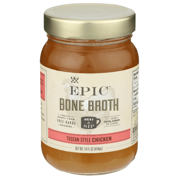 Epic Tuscan-Style Chicken Bone Broth 14 fl oz - Pack of 3 - Walmart.com
