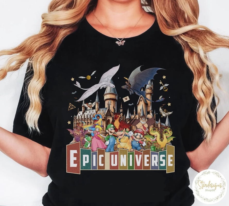 Epic Universe Family T-Shirts,, Universal Epic Universe Matching Shirts ...