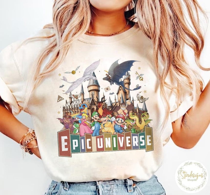 Epic Universe Family T-Shirts,, Universal Epic Universe Matching Shirts ...
