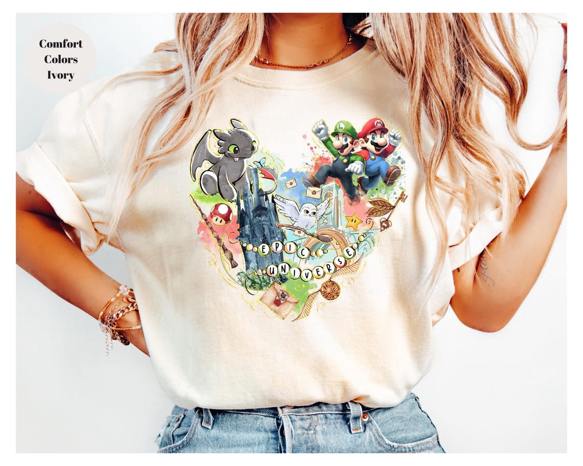 Epic Universe Shirt, Comfort Colors Tee,Orlando Park Epic Universe ...