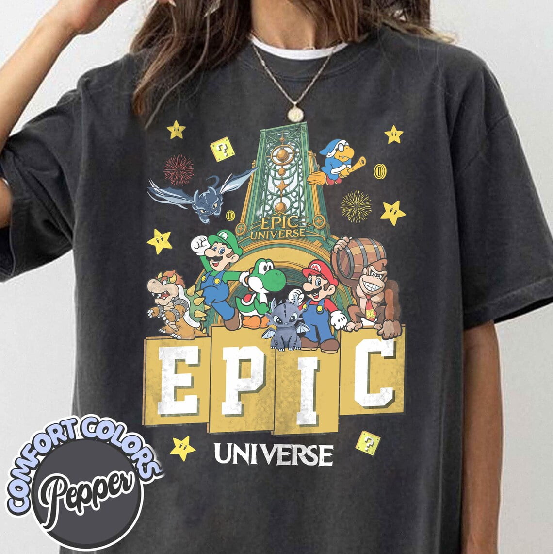 Epic Universe Shirt, Epic Universe Family Shirts, Toothless Dragon ...