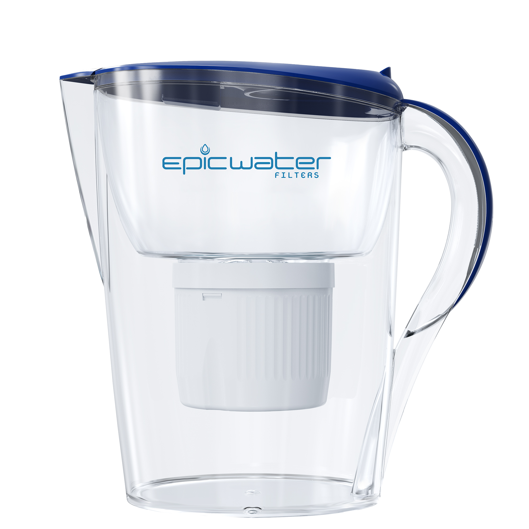 Home Essentials Eclipse 66oz Embossed Glass Water Pitcher - Dishwasher ...