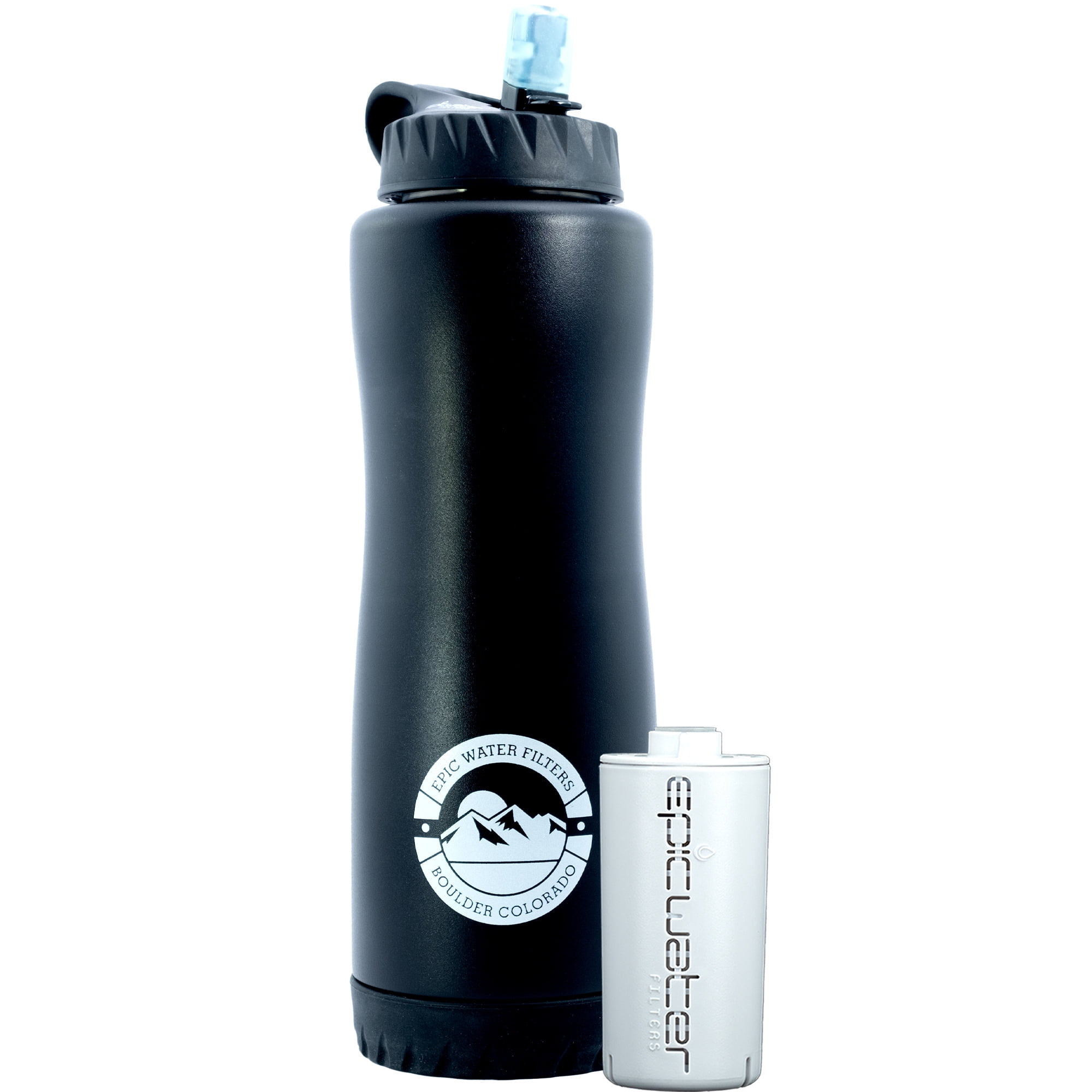 Epic Water Filters Vostok Stainless Steel Insulated Water Bottle and 75 ...