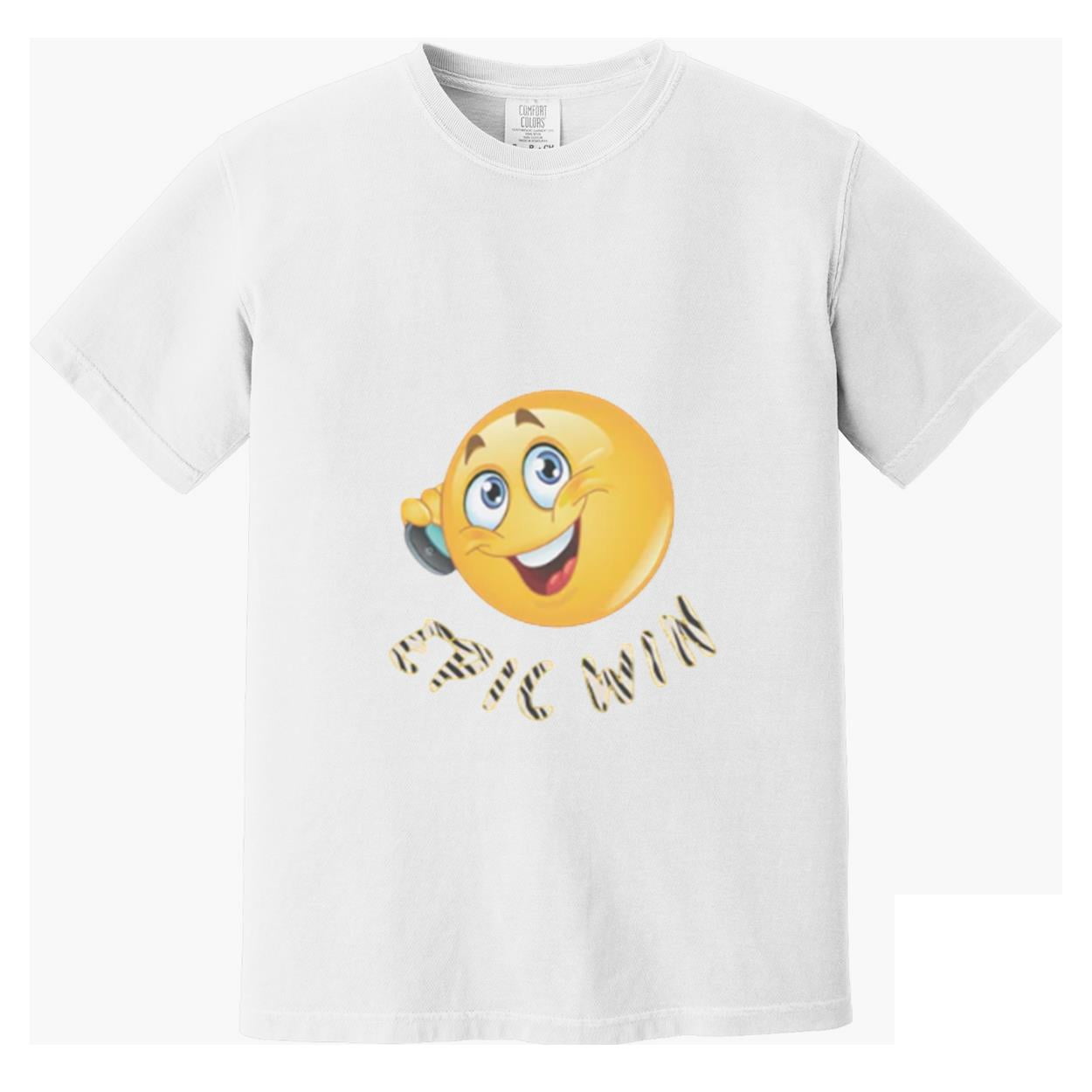 Epic Win Emoji Celebration Fun Meme Victory Graphic Inspired Comfort ...