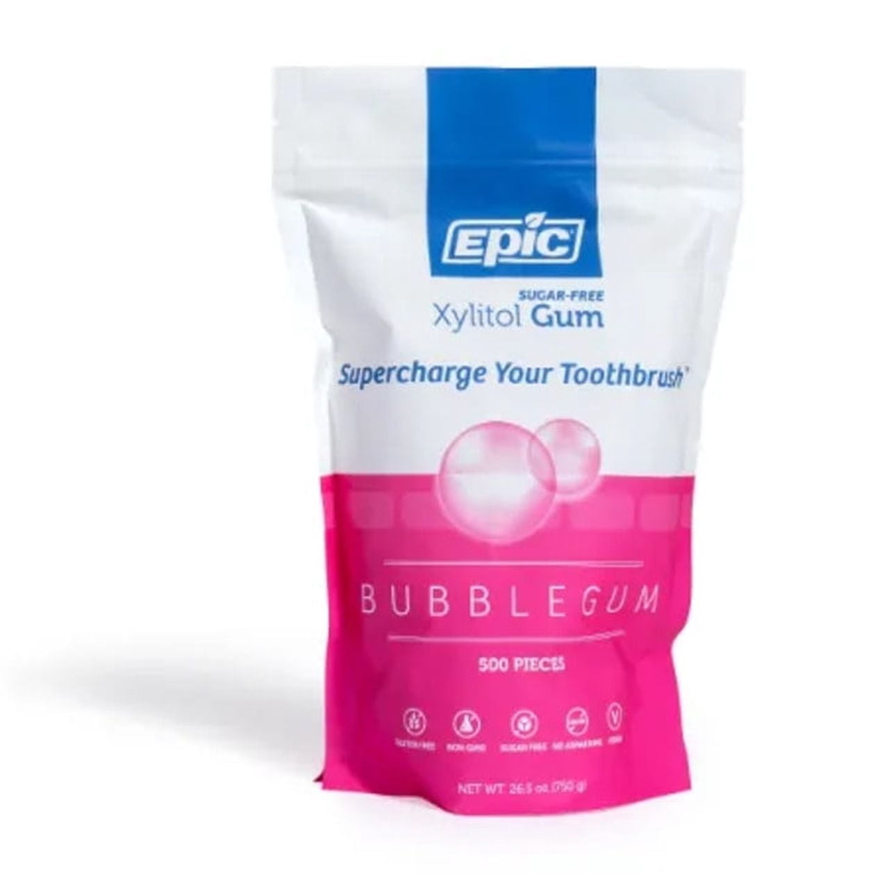 Epic Xylitol Chewing Gum - Sugar Free & Aspartame Free Chewing Gum ...