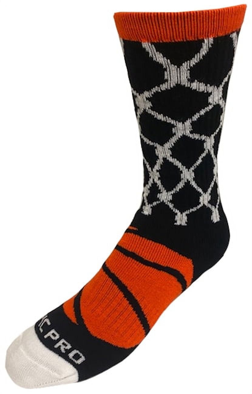 Epic Youth Basketball Swish - Cute Novelty Fun Design Crew-Socks (1 ...