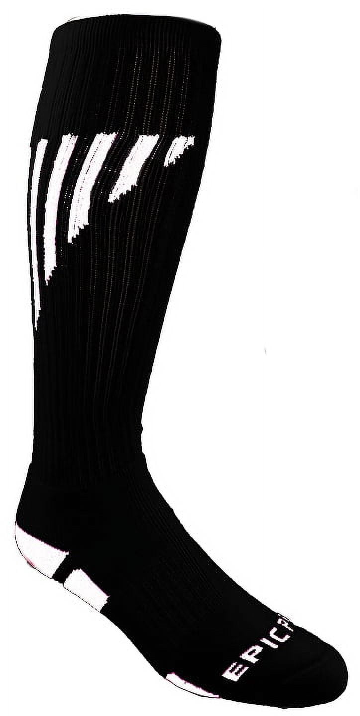 Epic Youth Motion Stripes - Cute Novelty Fun Design Knee-High Socks (1 ...