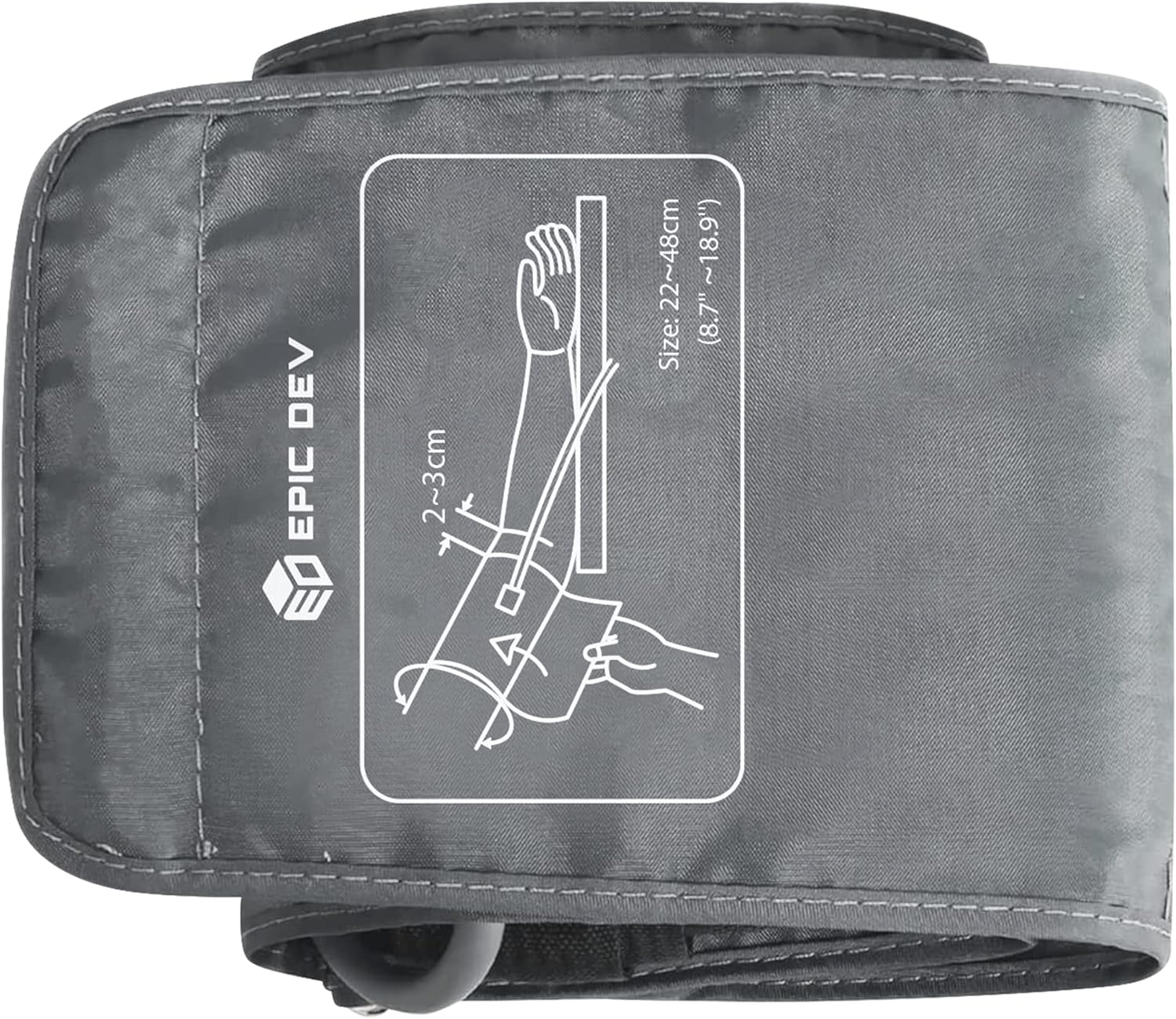EpicDev 8.7''-18.9'' Blood Pressure Cuff Arm, XL Blood Pressure Cuff ...