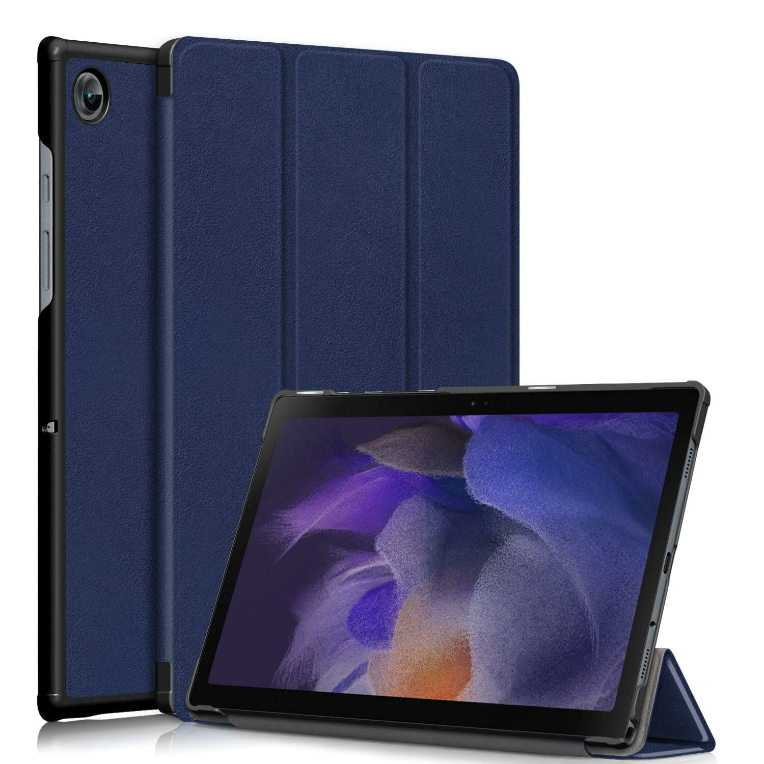 Epicgadget 10.5" Lightweight Magnetic Trifold Tablet Case, Navy Blue ...
