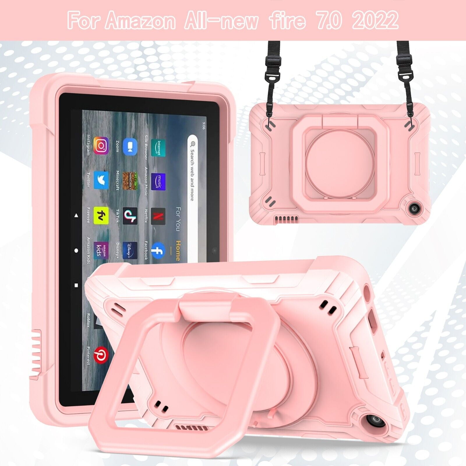 Epicgadget Case for Amazon Fire 7 Tablet 7” Display (12th Generation ...