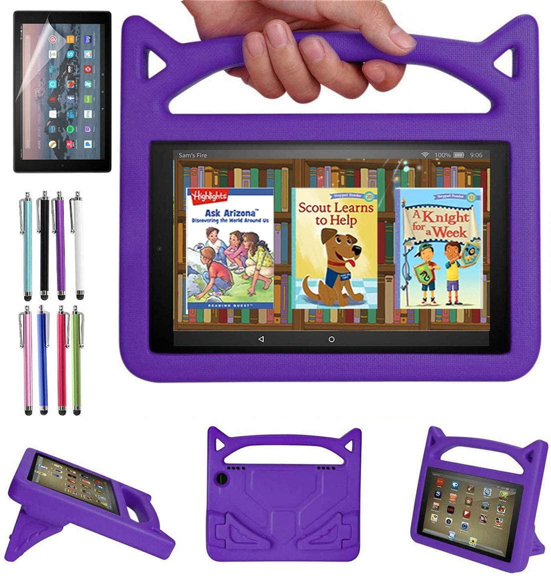 Epicgadget Case for Amazon Fire HD 8 / Fire HD 8 Plus (12th Generation ...