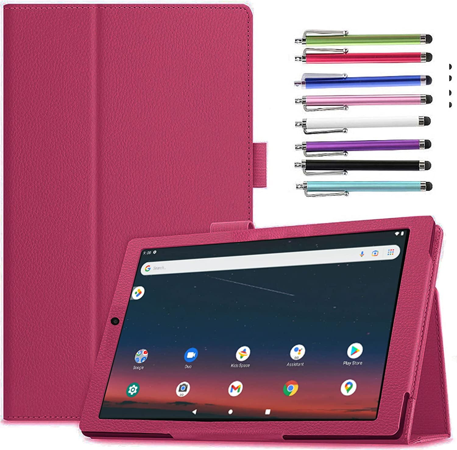Epicgadget Onn 7 Inch Tablet Gen 3 (2022) Slim Lightweight PU Leather ...