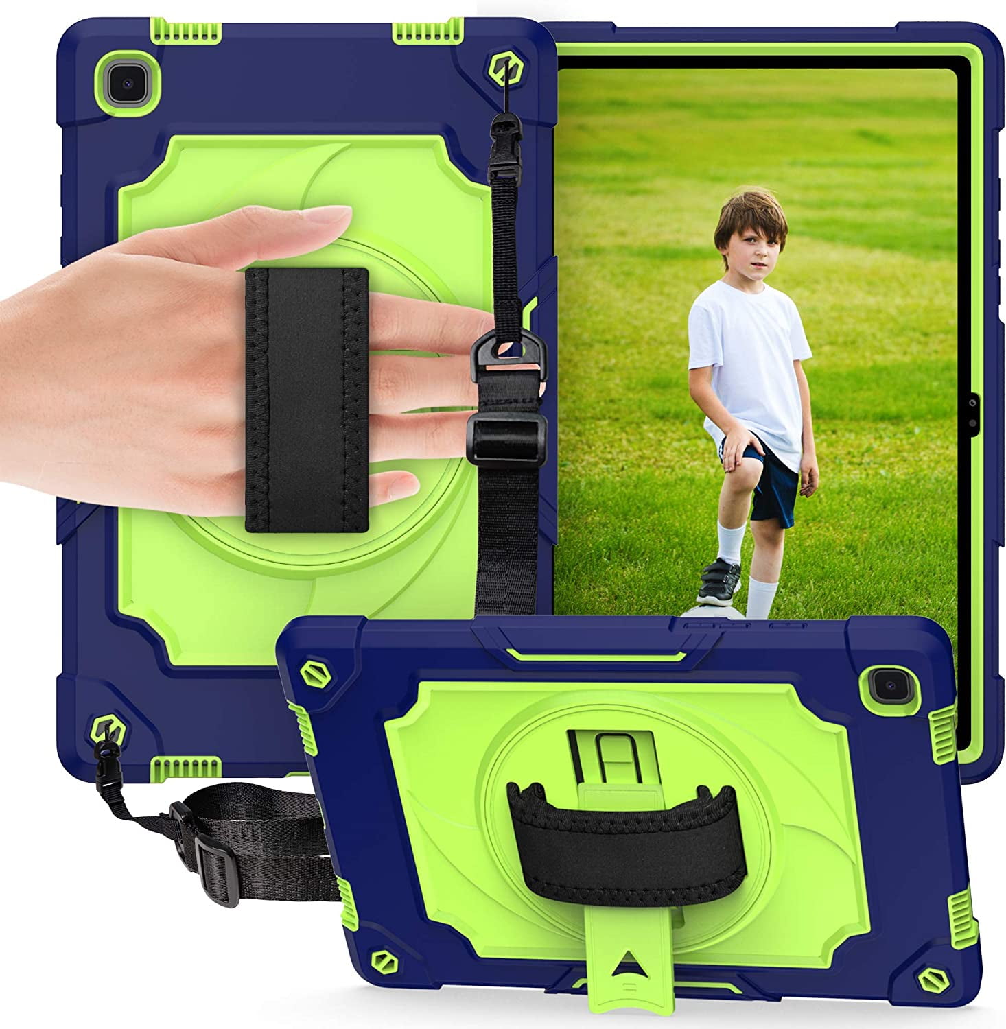 Epicgadget Case for Samsung Galaxy Tab A7 10.4 SM-T500/T503/T505/T507 (2020) - Protective Hybrid ...