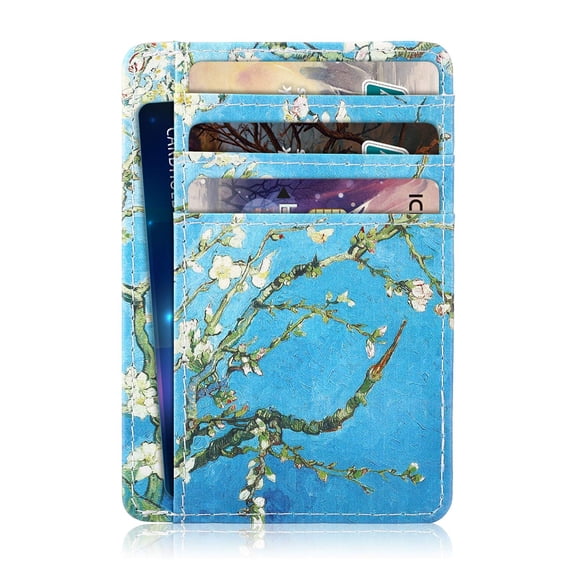 Epicgadget Credit Card Holder with ID Slot, RFID Blocking Premium PU ...