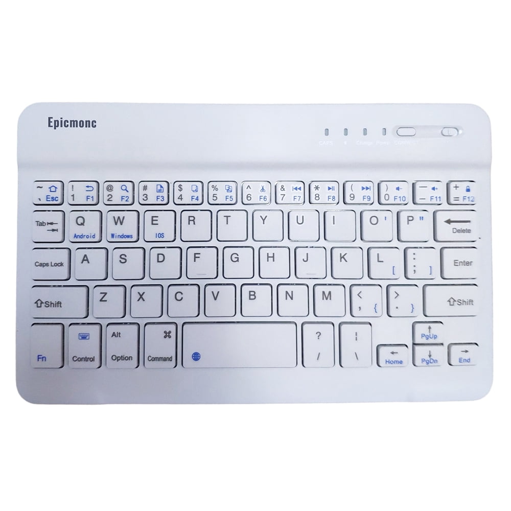 Epicmonc Computer keyboards, 2.4GHz Compact Keyboard, Small Quiet ...
