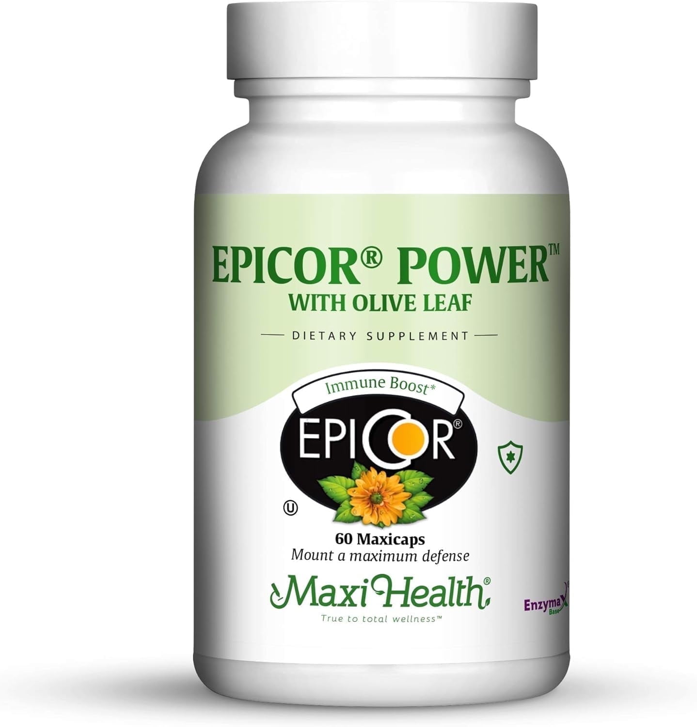 Maxi Health EpiCor Immune Support Supplement – With Olive Leaf & Brewer ...