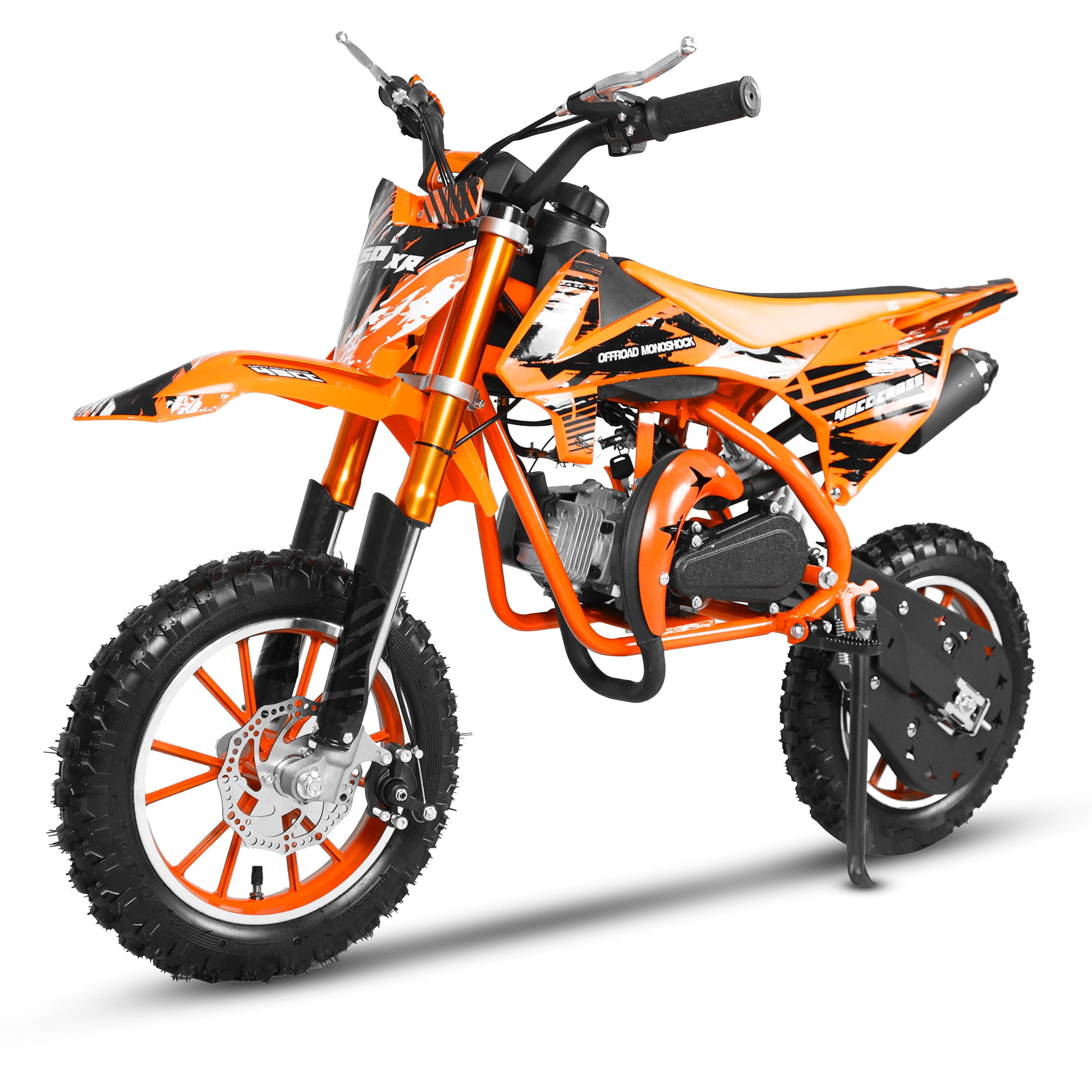 Epicord 49cc Dirt Bike for Kids 2-Stroke Gas 10" Wheels 1.5L Fuel ...