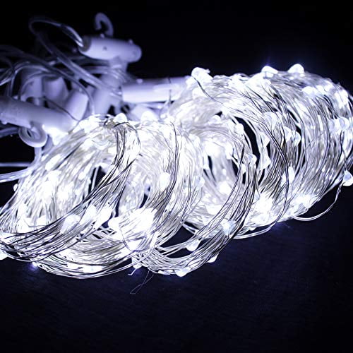 Epidgadget Window Curtain String Lights, 300 LED USB Powered Copper ...