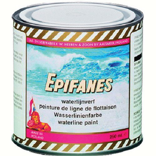 Epifanes WLP016250; Waterline Paint Class Bright Red 250Ml - Walmart.com
