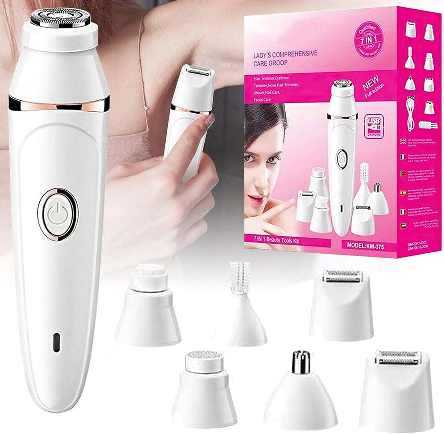 Epil Pro 3.0 Women Face Epilator,Hair Removal for Face,Plucy Epilator ...