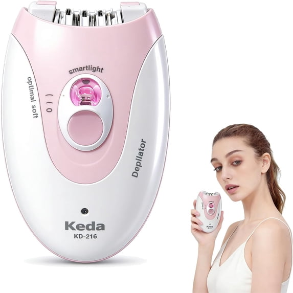 Epilator, 2-Speed Rechargeable Epilators Hair Removal for Women with ...