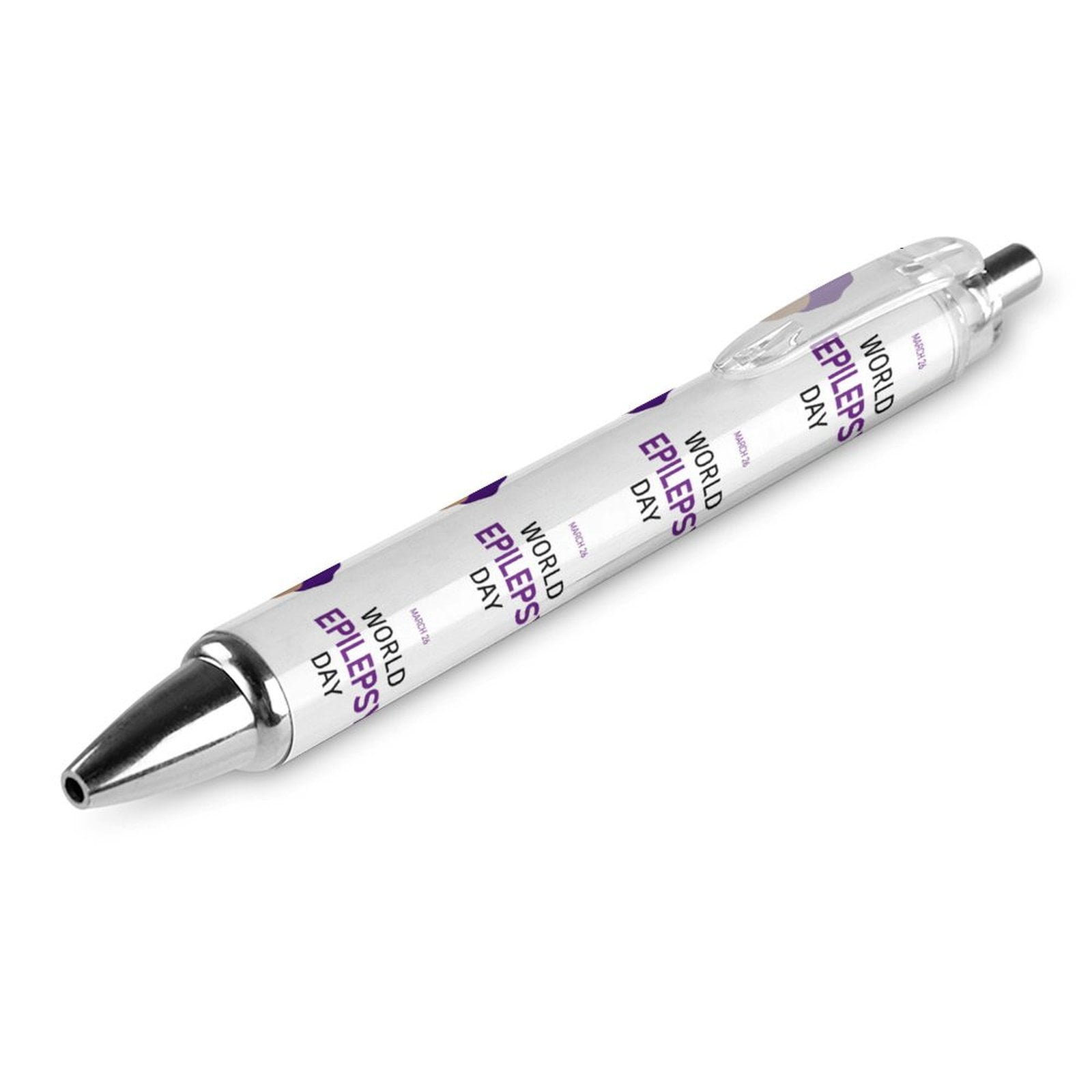 Epilepsy Awareness Day Ballpoint Pen Retractable Pens Black Writing Pen ...