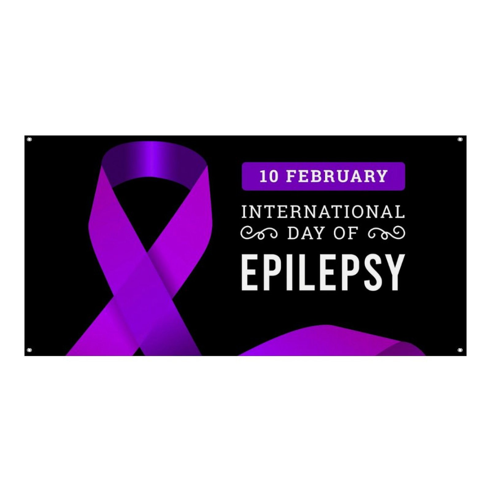 Epilepsy Awareness Month Banner Flag Photography Background Outdoor ...